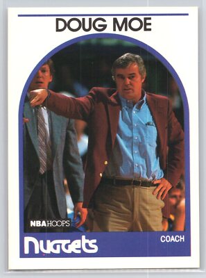 1989-90 Hoops #283 Doug Moe - Denver Nuggets | eBay