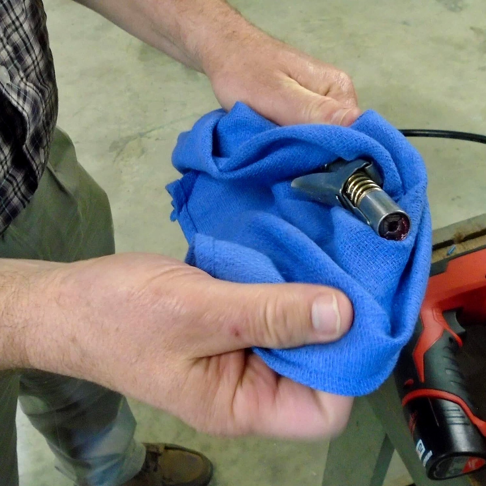 New Blue Cleaning Huck Towels Rags - Multipurpose Cleaning Towels | eBay