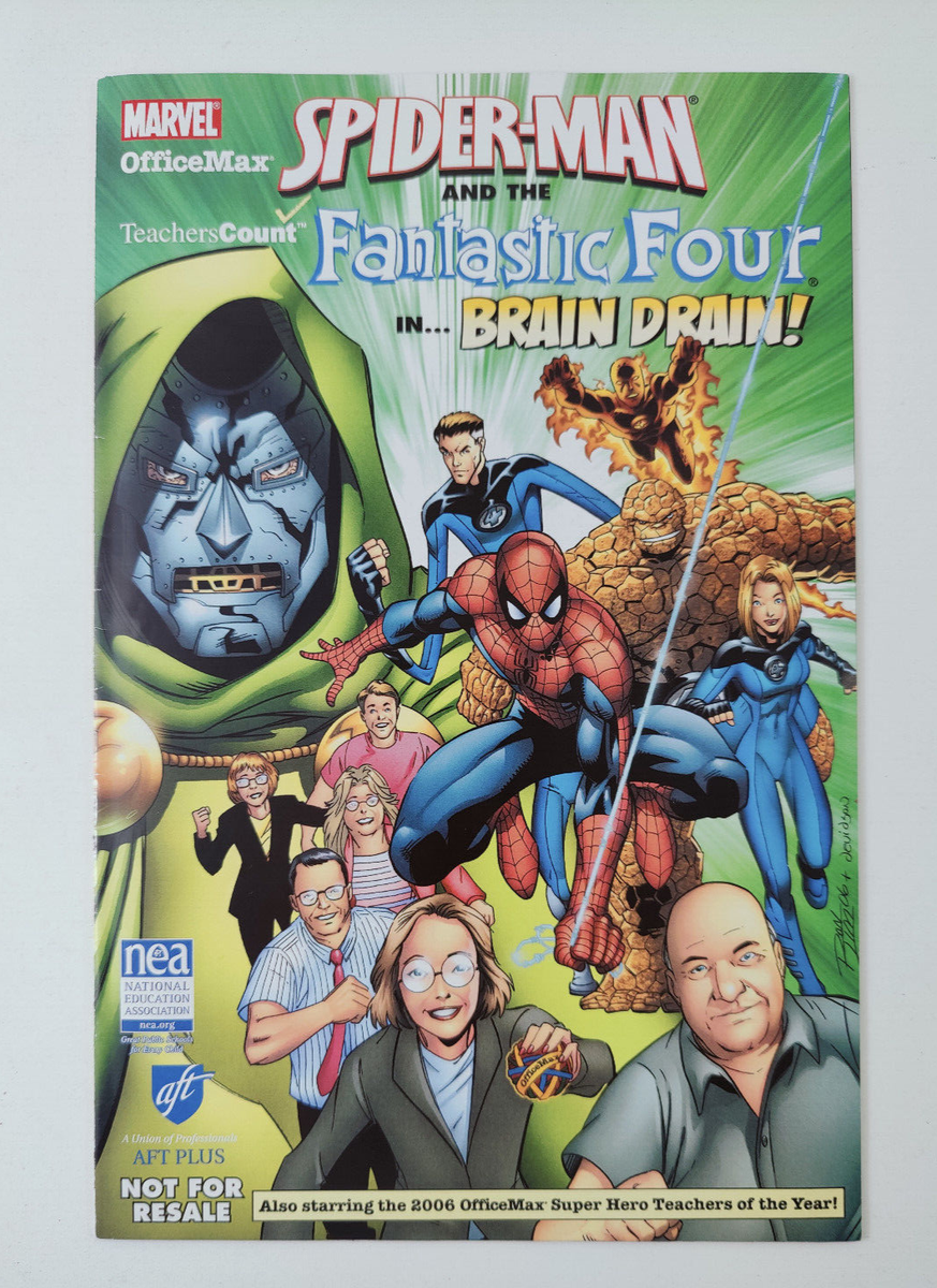 Brain Man Superhero Amazing Spider Man #51 Comic Review – Weird