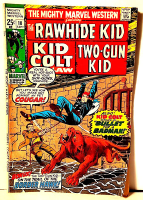 Mighty Marvel Western #10 Rawhide Kid, Kid Colt, Two-Gun Kid Comic Book ...