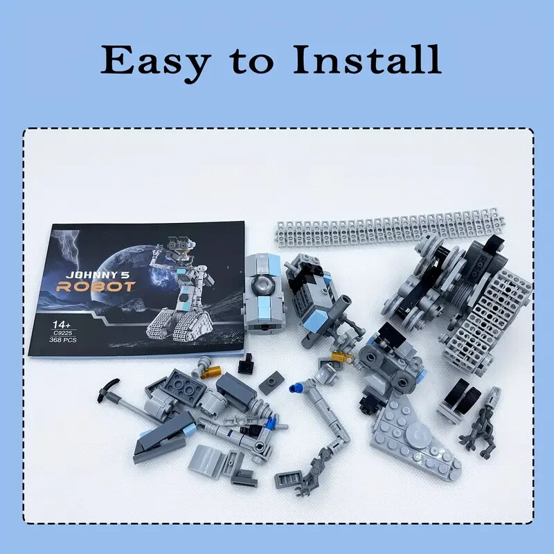 Johnny 5 Short Circuit Robot Building Toys Figure Blocks Set SHORT ...