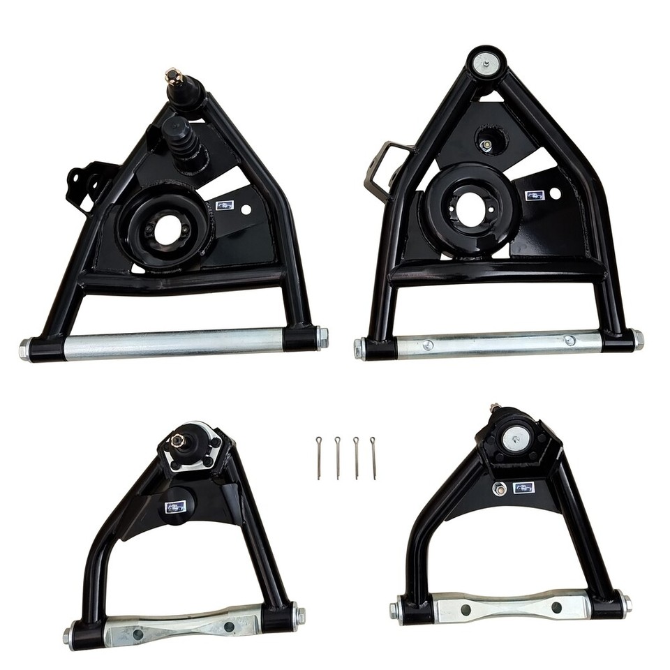 CONTROL ARMS SET OF 4 UPPER AND LOWER FOR C10 CHEVROLET GMC TUBULAR ...