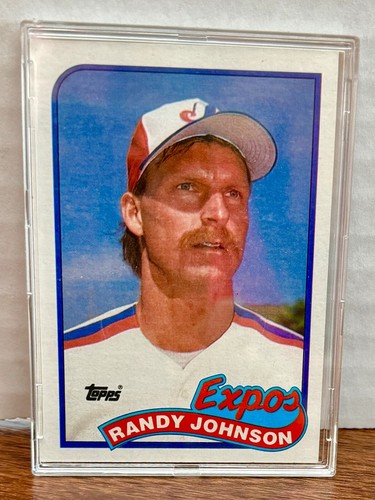 1989 Randy Johnson #647 Rookie TOPPS Trading Card | eBay