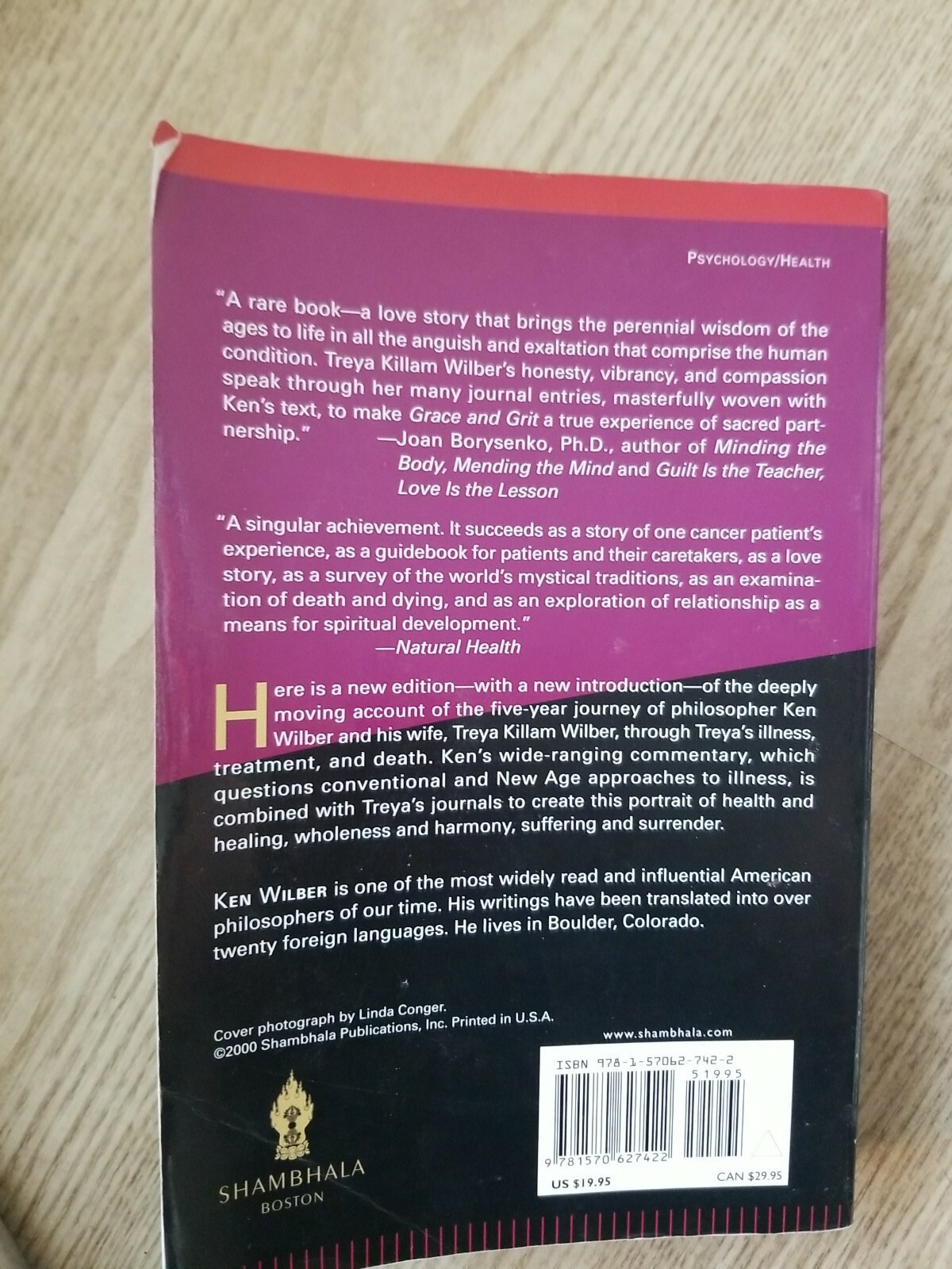 Grace and Grit : Spirituality and Healing in the Life of Treya Killam Wilber by 9780717132348| eBay