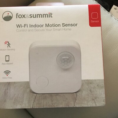 Fox&Summit ~ Wireless Indoor Motion Sensor Detector~ Wifi infrared ...