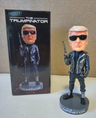 The Trumpinator Bobblehead ~ I'll Be Back in 2024 ~ NEW IN BOX ~ FREE ...