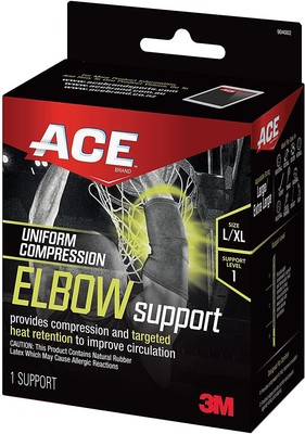 3M Ace Compression Elbow Support Sleeve, Large - X-Large | eBay Australia