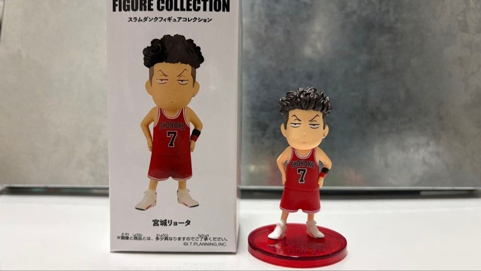 Slam Dunk Figure Collection Set - Shohoku Members & Coach Anzai | eBay UK