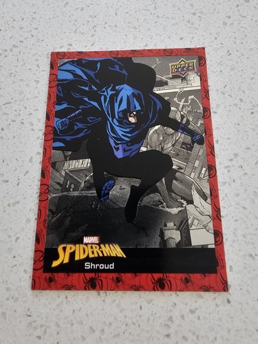 2024 Upper Deck Marvel Studios Spiderling#15 Shroud (Super Villian Team ...