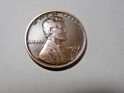 1932 D Lincoln Cent, in about VF condition. Nice coin. But you decide ...