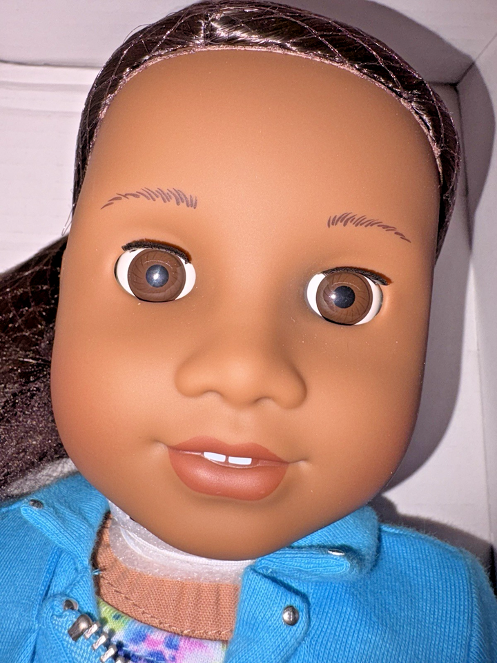 American Girl Truly Me #47 Dark Skin, Dark Brown Hair, Brown Eyes ...