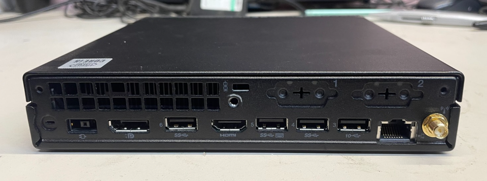 Lenovo ThinkCentre M70Q Mini PC - NO CPU/ RAM/ SSD/ CHARGER - BAREBONES ...