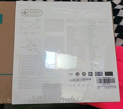 DeepCool LS320 High-Performance 120mm Liquid CPU Cooler Sealed Box | eBay