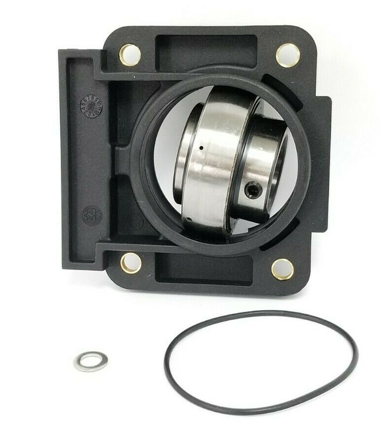 NEW SNR UC207G2 FJ7 BEARING INSERT W/ BRG METRIC 4-BOLT FLANGE 35MM ...
