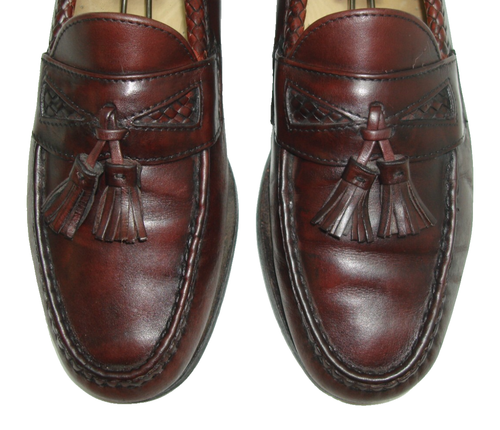 Sz 11 ALLEN EDMONDS MAXFIELD Men's Shoes Tassel Loafer Moccasin ...