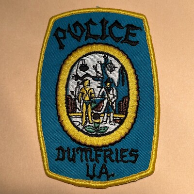 Dumfries Police (Virginia) Shoulder Patch | eBay