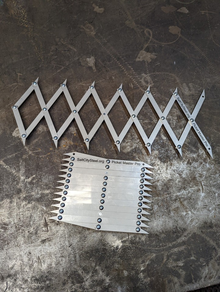 Picket Master Pro 12 point. Equal spacing layout tool American Made | eBay