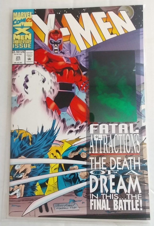 X-Men 25 GOLD Variant & Direct Magneto Rips Adamantium From Wolverine ...