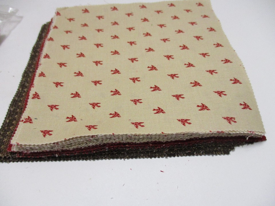 Moda Frivols #7 Songbird Gatherings Heart Quilt Kit w/ Finishing Kit | eBay