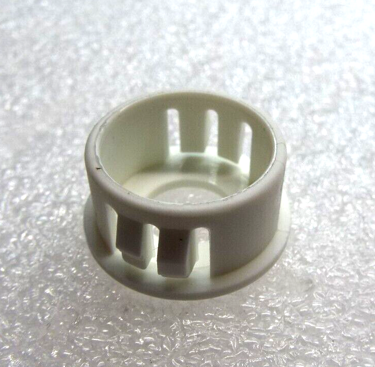 x15 3/4 X 3/8 EAGLE MP7506 SNAP BUSHING GROMMET WHITE NYLON PLASTIC ...