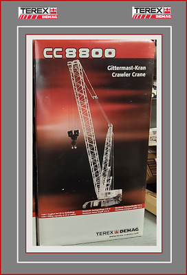 1/50 Conrad TEREX CC8800 Crawler Crane - w New "Pinned" Tracks ...