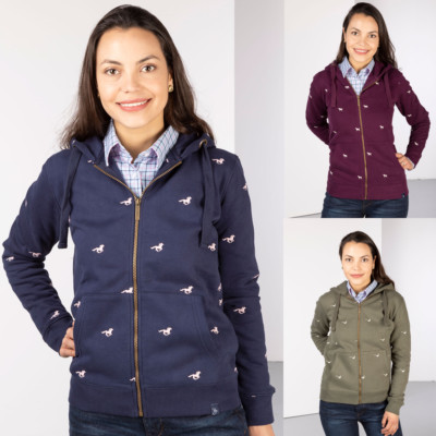 Rydale Full Zip Up Hoody Embroidered Printed Summer Jacket Hoodie 3 ...