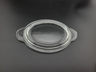 PYREX P-14-C LID Clear Glass OVAL REPLACEMENT LID For Grab It Casserole ...