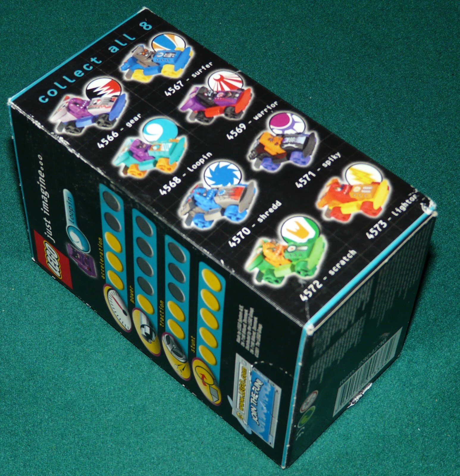 LEGO RACERS LOOPIN CONFEZIONE SIGILLATA 4568 | eBay UK