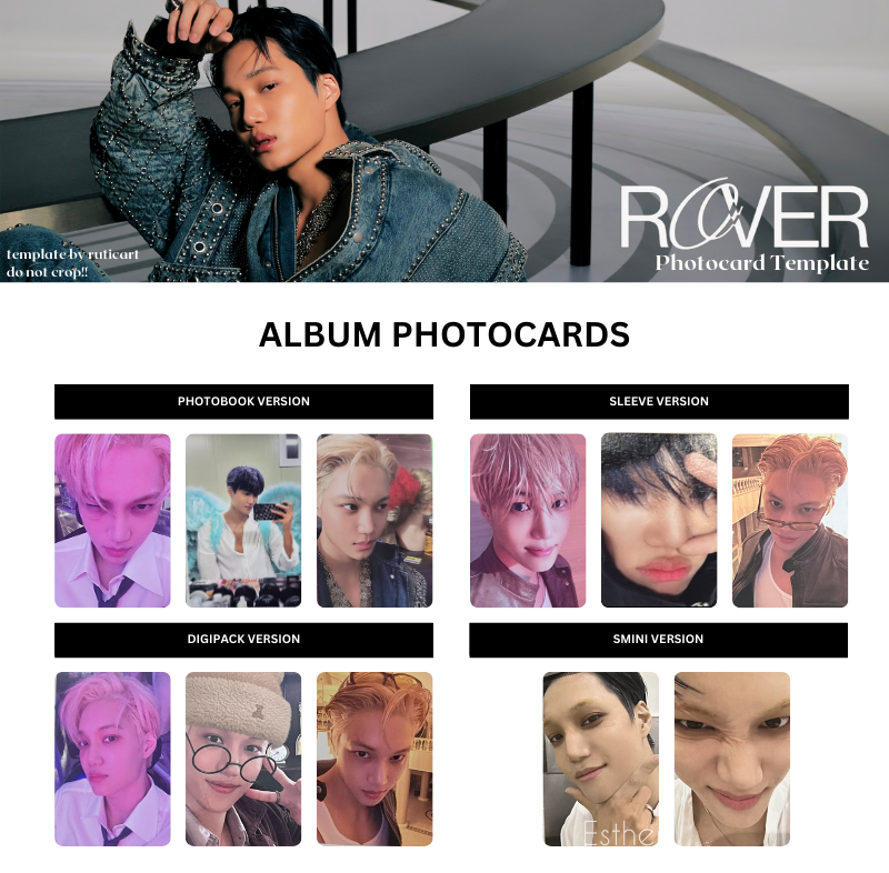EXO - KAI THE 3RD MINI ALBUM "ROVER" PHOTOCARD OFFICIAL | eBay