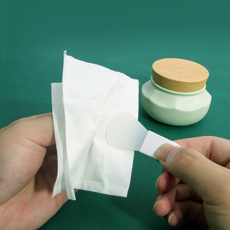 Mini Silicone Face Mask Brush Soft Tip Mask Stick Facial Smudge Mud ...