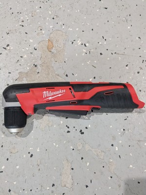 Milwaukee 2415-20 M12 12V Li-Ion Cordless 3/8 in. Right Angle Drill ...