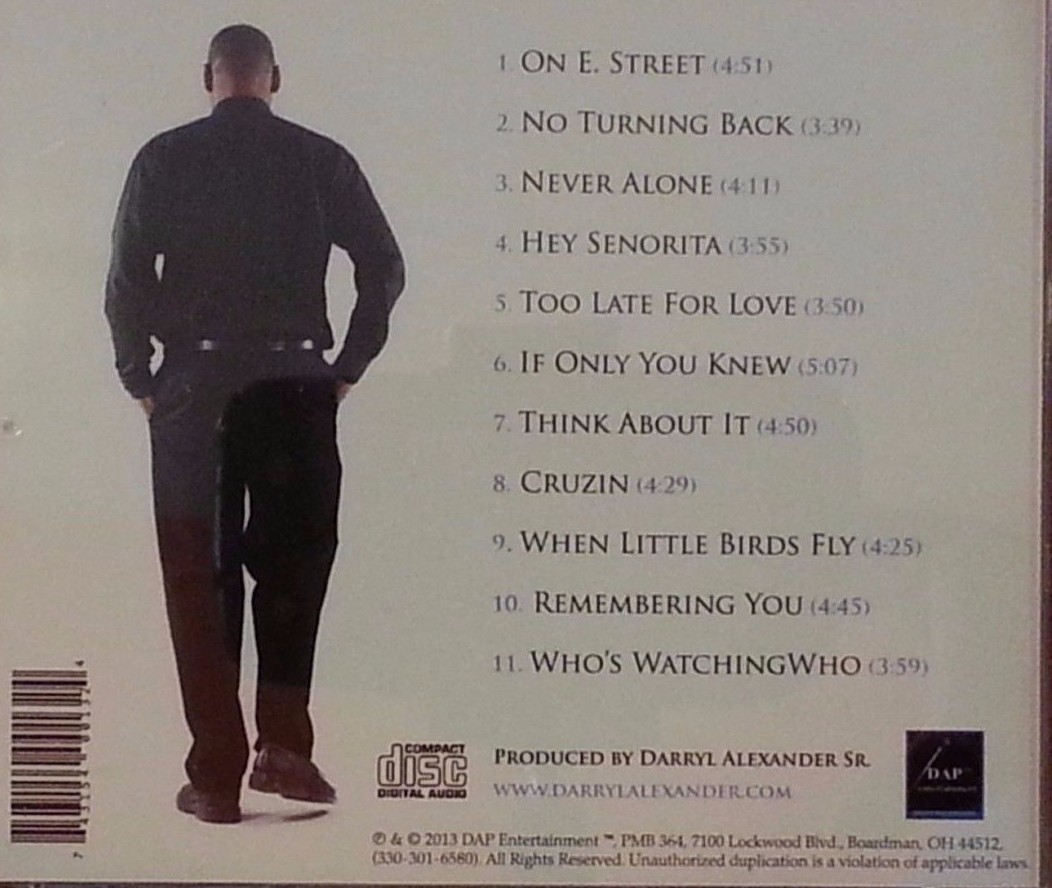 Darryl Alexander Sr. - Transitions CD LIKE NEW DB1390 743154001324| eBay