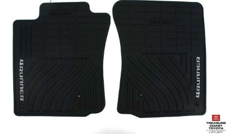 NEW OEM 2003-2009 TOYOTA 4RUNNER ALL WEATHER FLOOR MATS 2-PIECE SET | eBay