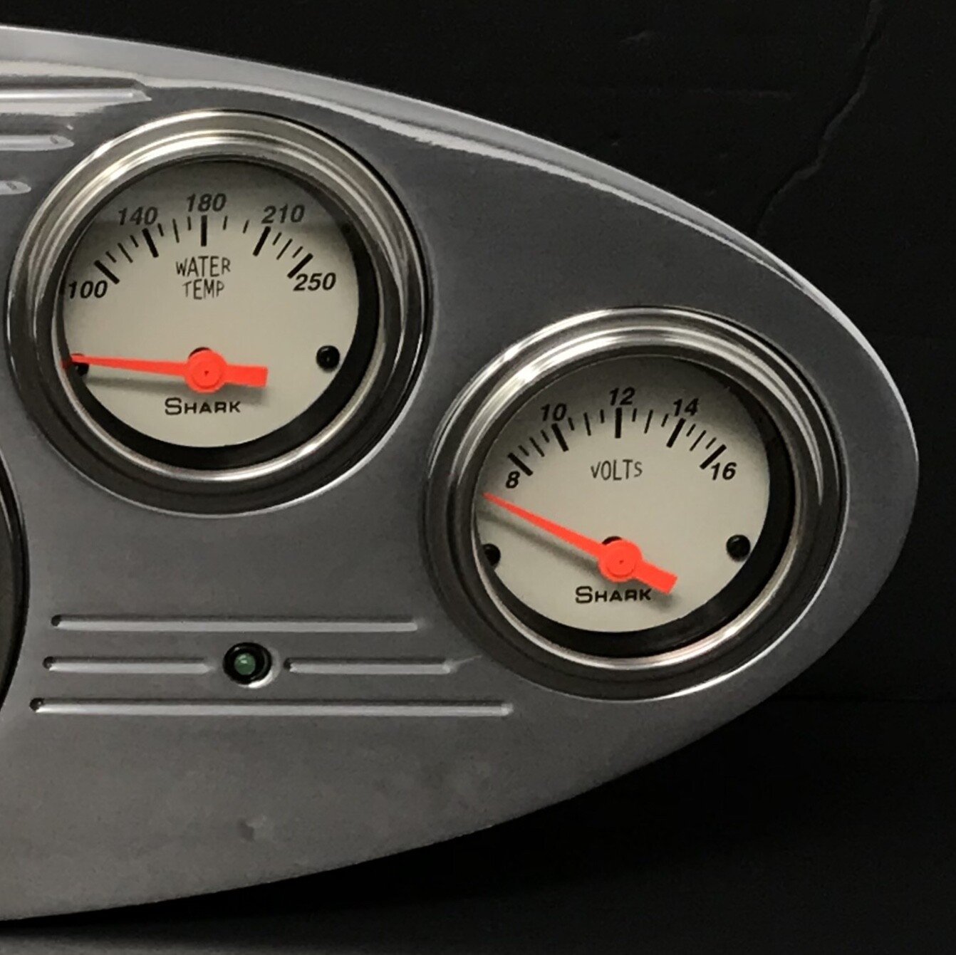 1932 1933 1934 Ford Truck 5 Gauge Dash Panel Insert Polished Mechanical ...