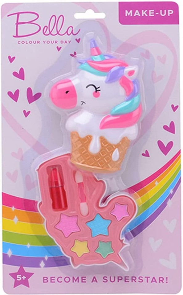 Girls Makeup Set Princess eye shadow lipstick Kit Kids Children Make Up ...