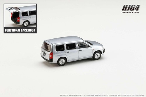 HJ64 1/64 Toyota Probox Van DX Dark Blue Mica Finished Product | eBay