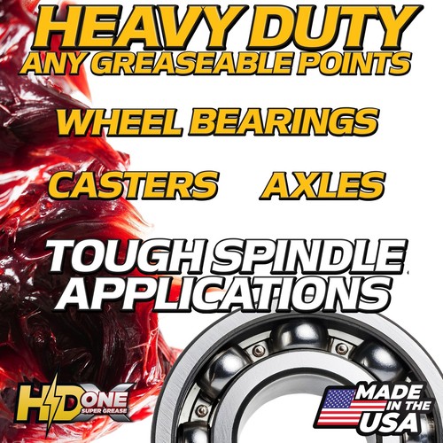 2 Pack X-ONE High Temp Heavy Duty Quick Apply Bearing Grease for ...