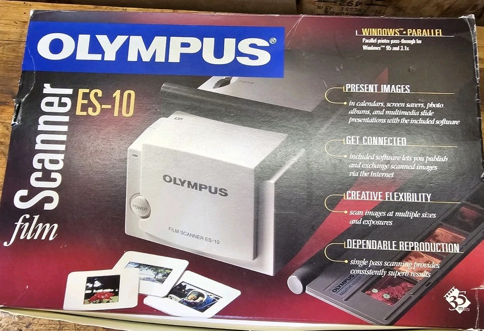 Olympus ES-10 Film Scanner. Digitize 35mm Slides and Negative film | eBay