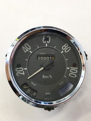 SMITHS MINI 1967 SPEEDO SPEEDOMETER 100KM BRAND NEW GENUINE NOS | eBay ...