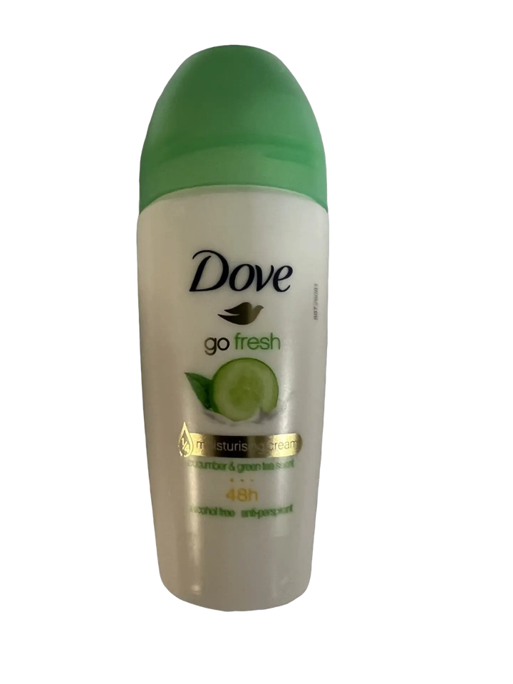 6 x 50ml Dove Roll On Sensitive Original Beauty Finish Cucumber ...