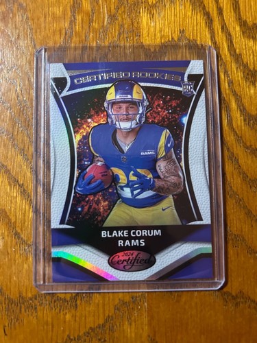 2024 Blake Corum Panini Certified Rookies Insert Rams | eBay