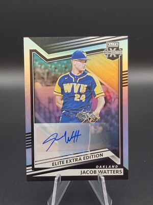 Jacob Watters Auto - 2022 Elite Extra Edition - Oakland A's | eBay