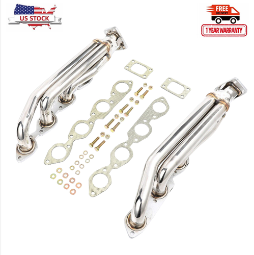 T3 Twin Turbo Manifold for Chevy GMC Big Block BBC 366 396 427 454 V8 ...
