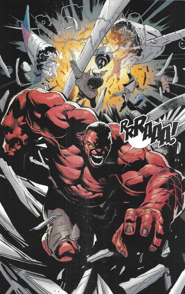 Red Hulk Comic 1 First Print Cover H Kubert Foil Variant 2025 Percy ...