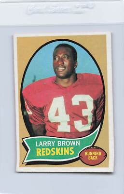 1970 Topps #24 Larry Brown Redskins EX/MT *DA-B1836 | eBay