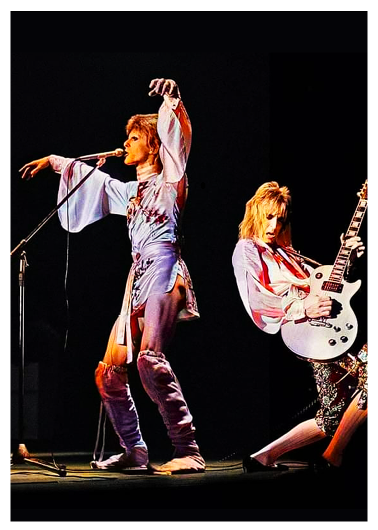 DAVID BOWIE & MARK RONSON - 5"X7" PHOTOGRAPH | eBay