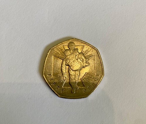 Fifty Pence Coin Wounded Soldier Military VC Rare - 2006 50p | eBay UK