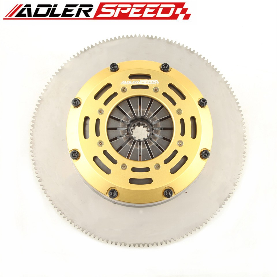 Racing Clutch Twin Disc Kit & Flywheel For 81-95 Ford Mustang GT SVT 5 ...