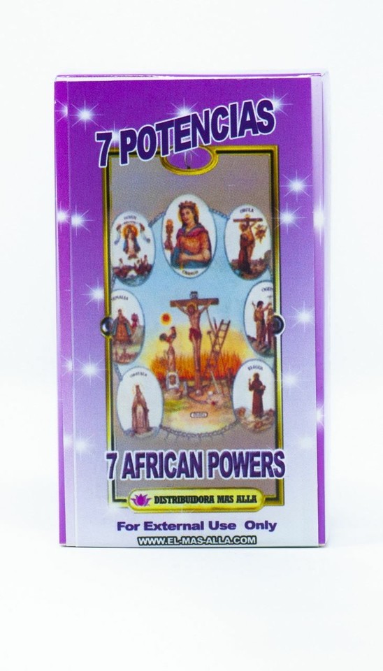 Jabon 7 Potencias Africanas - Spiritual And Esoteric Bar Soap 7 African ...