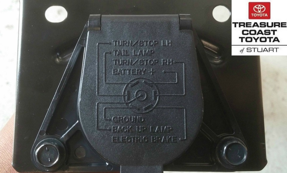 NEW OEM TOYOTA TACOMA 2005-2015 TRAILER TOW WIRE HARNESS 7-PIN 82169 ...